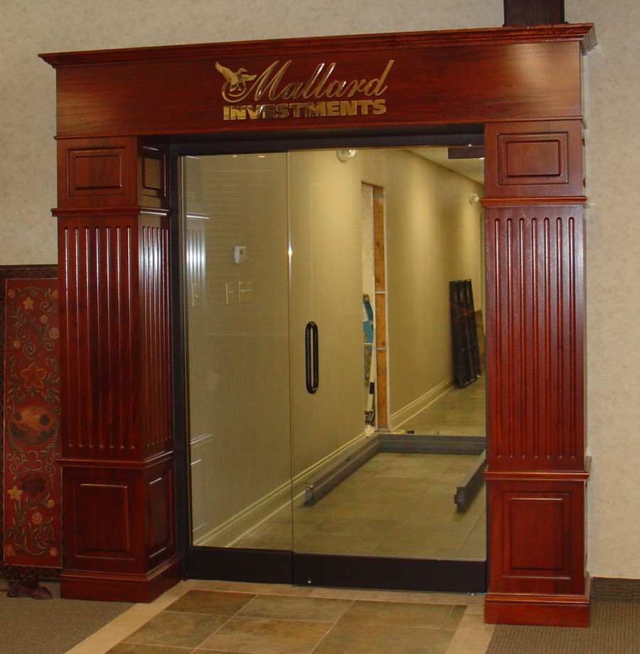 Mahogany Fluted Casing | Classic Doors of Louisiana